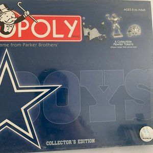 Hasbro | Games | Vintage Monopoly Dallas Cowboys Collectors Edition 206 ...